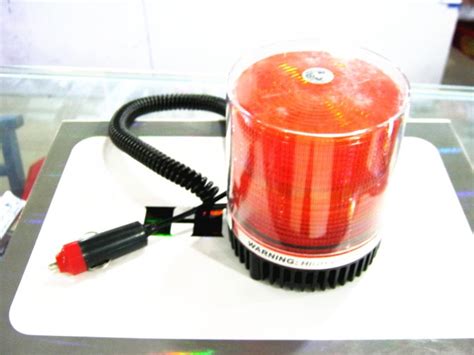 12 Volt Magnetic Warning Strobe Light Beacon Orang Grandado