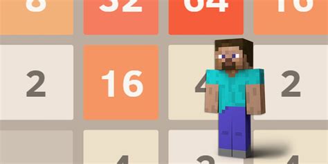 Minecraft Data Pack Adds Classic Puzzle Game 2048