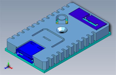 Esp32物联网硬件设备step 模型图纸下载 懒石网