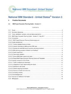 National BIM Standard United States Version 3 National Bim Standard United States Version 3