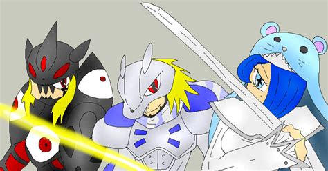 Dsuu】 【dsuu】剣士三人組 あざともんのマンガ Pixiv