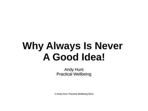 Exception Tapping Webinar Slides Ppt