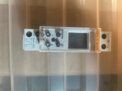 Merlin Gerin Multi 9 Din Rail Digital Timer 1 Module £3500 Picclick Uk