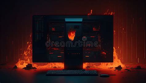 It Coding Background Abstract Technology Generative Ai Illustration