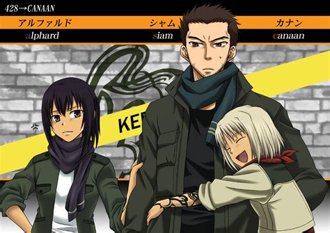 Canaan Anime Characters
