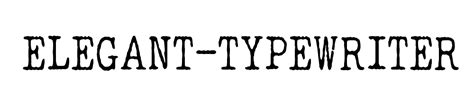 Elegant Typewriter Free Fonts Helvetica Neue Font Free Download