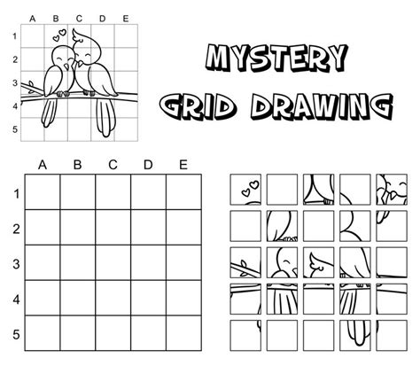 Grid Worksheets 5 Free Pdf Printables Printablee In 2024
