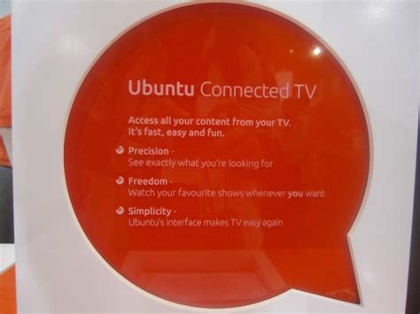 canonical embeds ubuntu linux into tv slashgear
