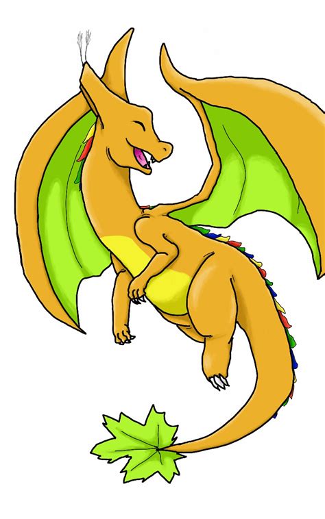 Daily Doodle 6 Charizard Grass By Wingednekox On Deviantart