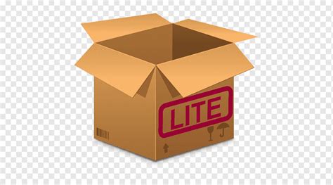 Caja De Cartón Cartón Mover Símbolo Marketing Barco