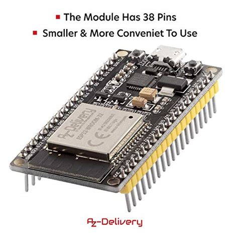 Azdelivery Esp Esp Wroom Nodemcu Modulo Wifi Bluetooth Dev Kit C