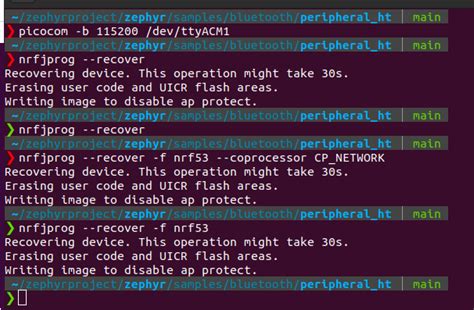 Building Zephyr Ble Sample For The Nrf5340dk Nordic Qanda Nordic
