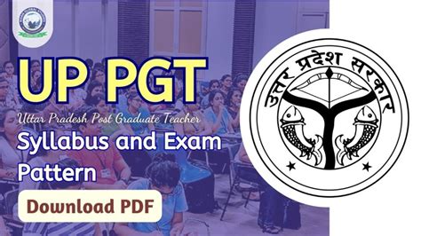 Up Pgt Syllabus And Exam Pattern 2024 Download Pgt Syllabus Khan