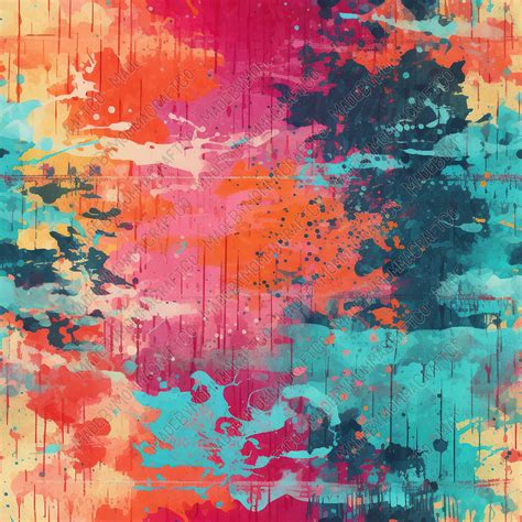 Colorful Grunch Texture 01 Vinyl Or Waterslide Seamless Wrap Made
