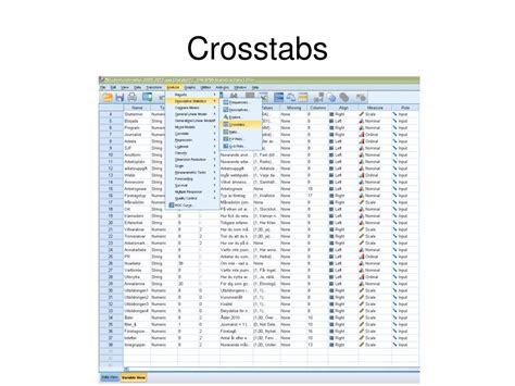 Ppt Introduction To Spss Powerpoint Presentation Free Download Id