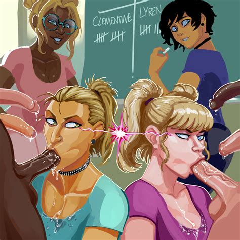 Rule 34 4girls 6boys 6boys Amber Wont Big Penis Black Hair Blonde