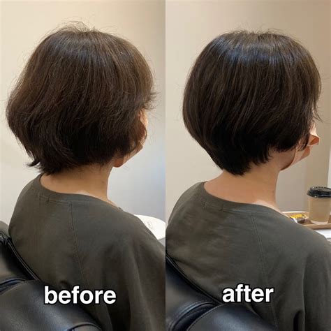 ヘアカラーで傷んで広がる髪に最適なカットと白髪染め！ Hama Salon 〜ハマサロン〜
