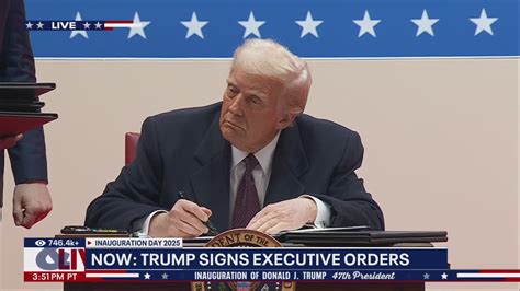 Trump Signs 1st Executive Orders Targets Regulations Diversity