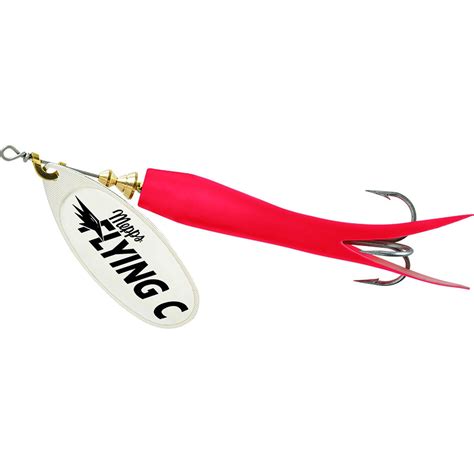 Mepps Flying C Spinner Redsilver 58 Oz