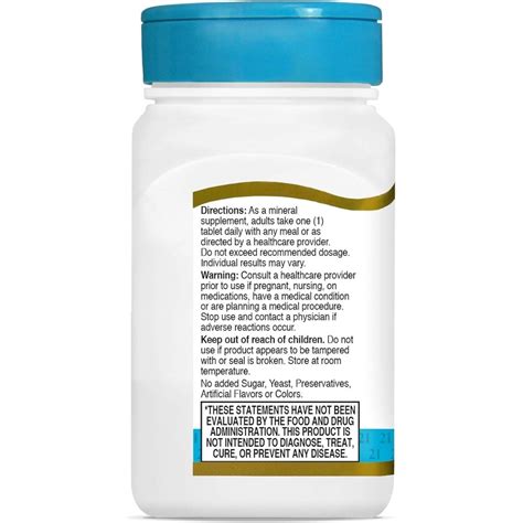 21st Century Potassium Gluconate Tablet 595mg 100ct