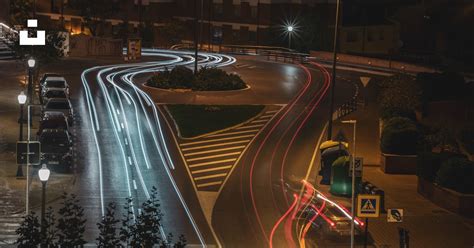 밤에 거리의 긴 노출 사진 사진 Unsplash의 무료 이미지