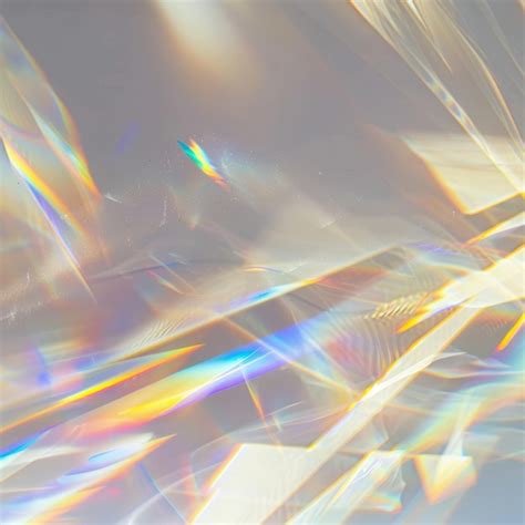 Abstract Light Refractions Premium Ai Generated Image