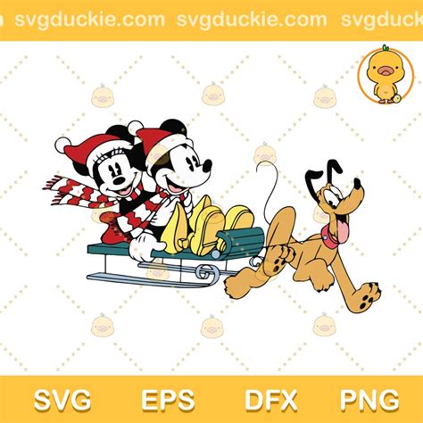 Disney Friend Christmas Svg Disney Merry Christmas Svg