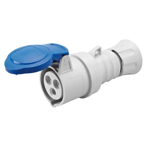 Gewiss Trailing Socket 16a 3p 240v Gw62004h Rs Electrical Supplies
