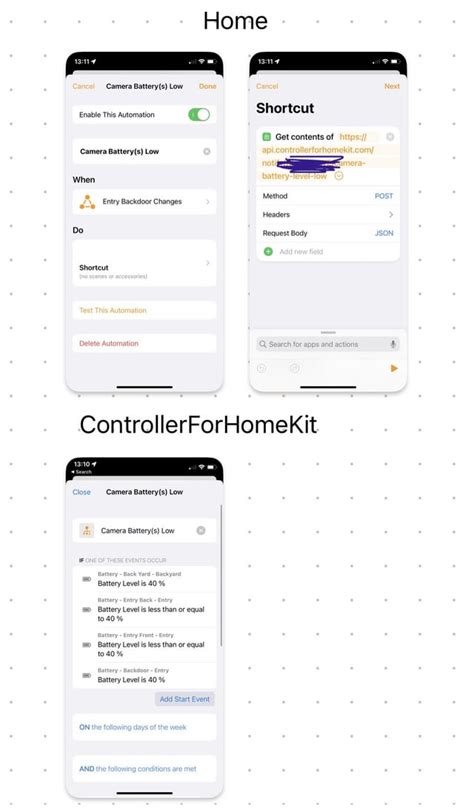 Controller For Homekit Advanced Notifications Accessory Battery Level