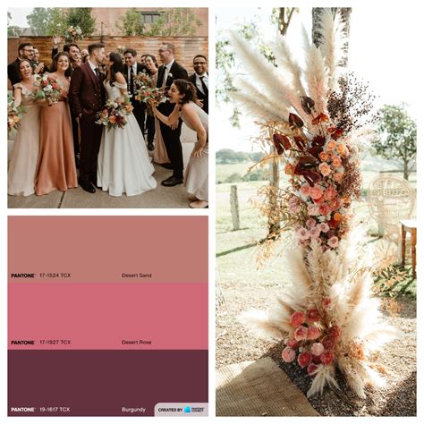 Top 10 Desert Rose Wedding Color Ideas