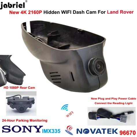 4K Wifi Araba Dvr Dash Kamera Ift Kamera Land Rover Discovery 4 Range