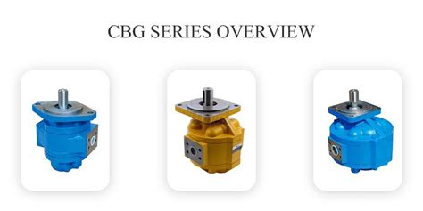 Cbg Series Gear Pump Bxhs Hydraulic
