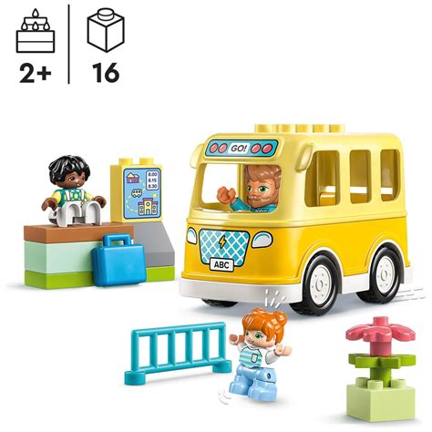 Lego Duplo 10988 The Bus Ride Toy Playset Smyths Toys Uk