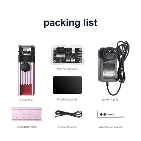 Atomstack M40 40w Laser Module Ultra Fine Compressed Spot For Laser Engraver