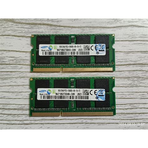 三星 韓國製 筆記型電腦用 記憶體 單條 8gb Ddr3 1333 蝦皮購物