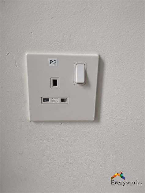 Replace Single Double Gang Power Socket Electrician Singapore Condo
