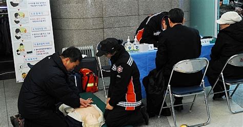 용산소방서 Ktx용산역 현장 응급의료소 설치