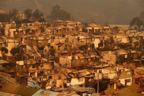 Chile Decreta Estado De Emergência Por Incêndios Florestais Bairros
