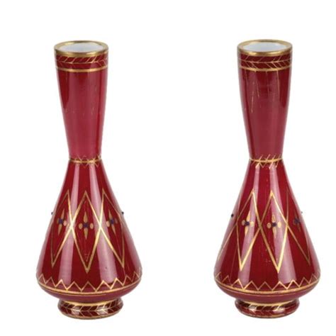 Vasen Von The Imperial Glass Factory Mitte Jh Er Set Bei Pamono Kaufen