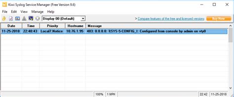 Configuring A Cisco Device To Send Syslog Messages No Blinky Blinky