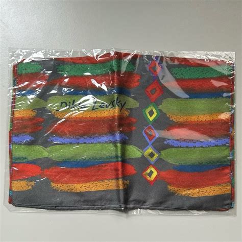 Dikla Levsky Accessories Nwt Dikla Levsky Printed Square Silk Scarf