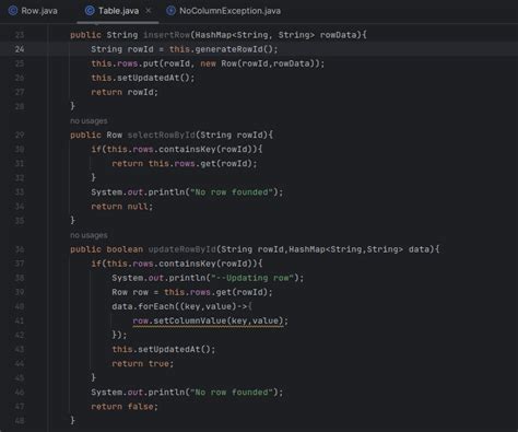 In Memory Database Design Interview