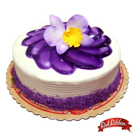 Ube Cake Birthday Cake Flower Chimp Philippines