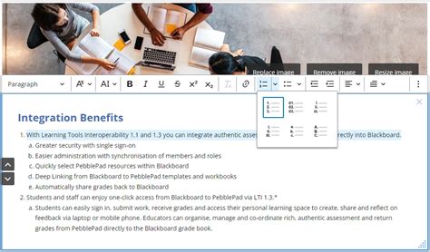 Introducing Our New Rich Content Editor Pebblepad