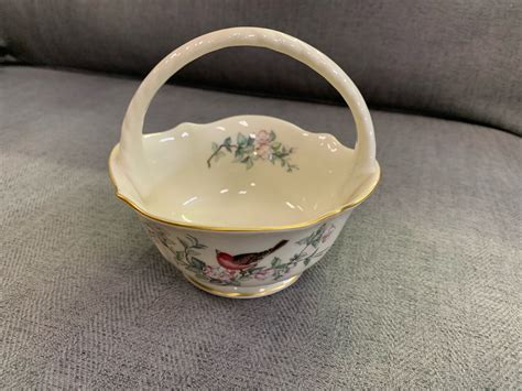 Lenox Serenade Bird Basket