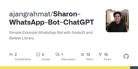 Github Ajangrahmatsharon Whatsapp Bot Chatgpt Simple Example Whatsapp Bot With Nodejs And