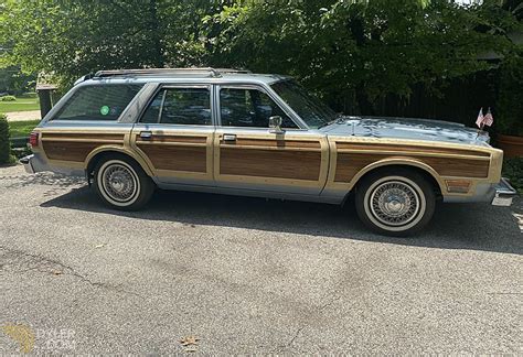 Classic 1981 Chrysler Le Baron Town And Country Station Wagon For Sale