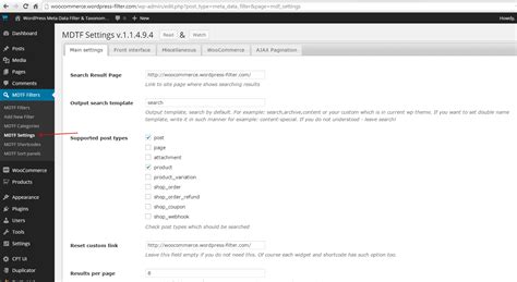 Step By Step Mdtf Wordpress Meta Data Filter And Taxonomies Filter