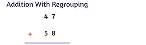 Addition With Regrouping Examples Toppers Bulletin