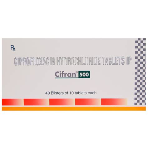 Cifran 500 Tablet Uses Side Effects Price Apollo Pharmacy